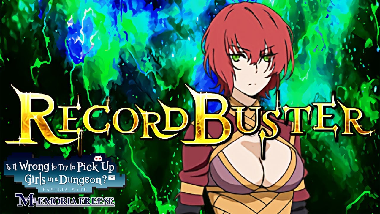 Band NEW Record Buster Boss REVIS | Danmachi Memoria Freese - YouTube