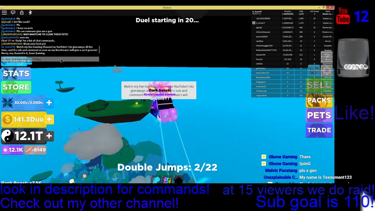 Ninja Legends X genesis giveaway! Stay tuned!! - YouTube
