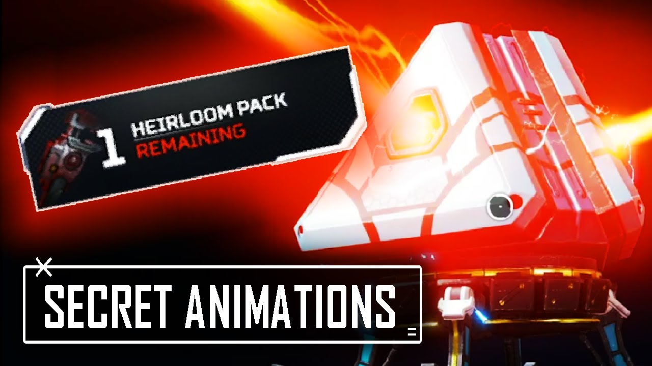 *NEW* RAMPART HEIRLOOM SECRET ANIMATIONS - Apex Legends Season 10 - YouTube