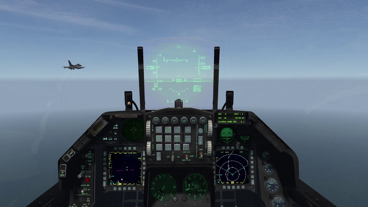 Falcon BMS 4.34 DOGFIGHT TURN TRAINING - YouTube