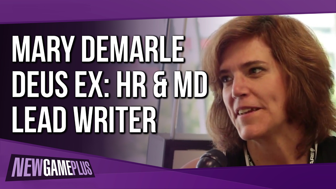 Mary DeMarle (Writer, Eidos Montreal) - Interview - YouTube