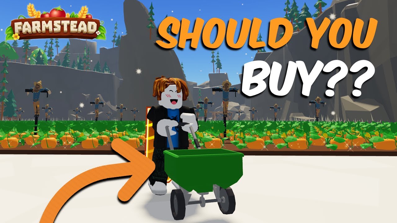 Testing Out The Planter Cart! Should You Buy? | Farmstead Roblox - YouTube