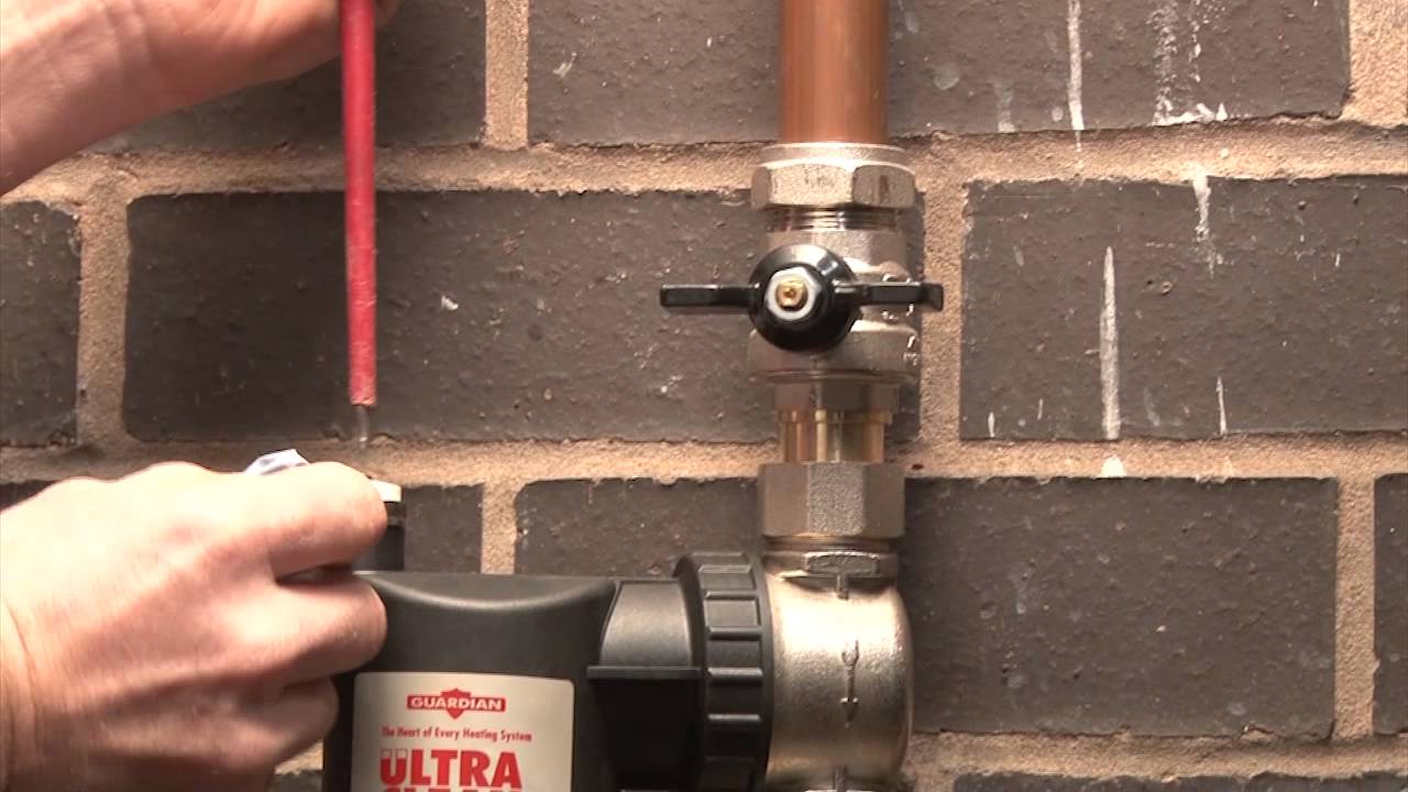 Guardian Ultra Pro Clean Boiler Filter - YouTube