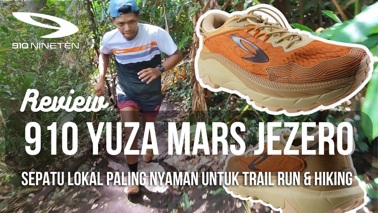 SEPATU TRAIL RUN LOKAL TERNYAMAN, 910 MARS JEZERO - YouTube