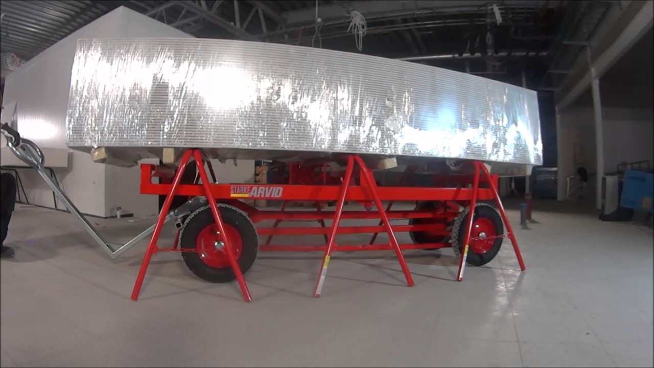 Starke Arvid Gipsbockar - Plasterboard Trestle - YouTube