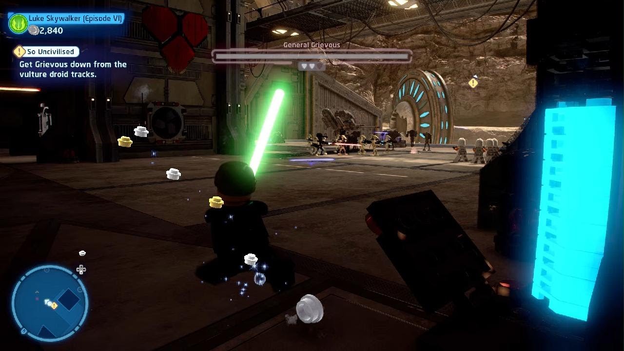 LEGO Star Wars: The Skywalker Saga fight general grievous as Luke ...