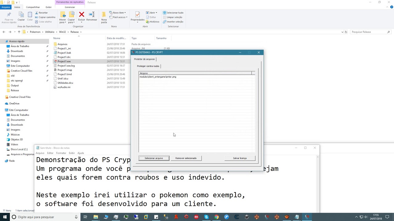 PS Crypt - Criptografia de arquivos - YouTube
