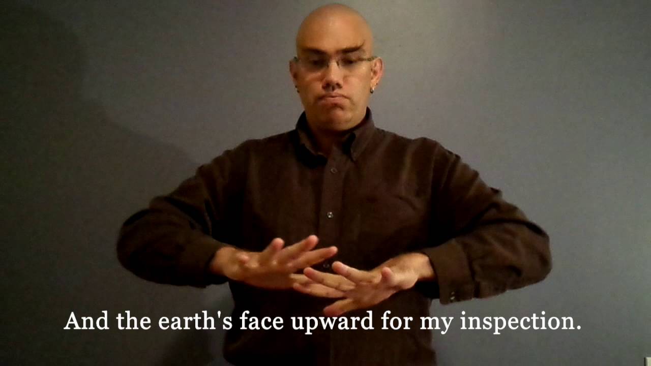 Ted Hughes' "Hawk Roosting" translated into American Sign Language ...