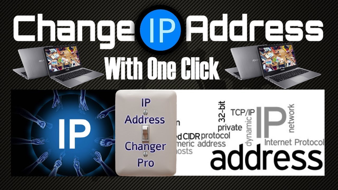 How To change IP Address with One Click - YouTube