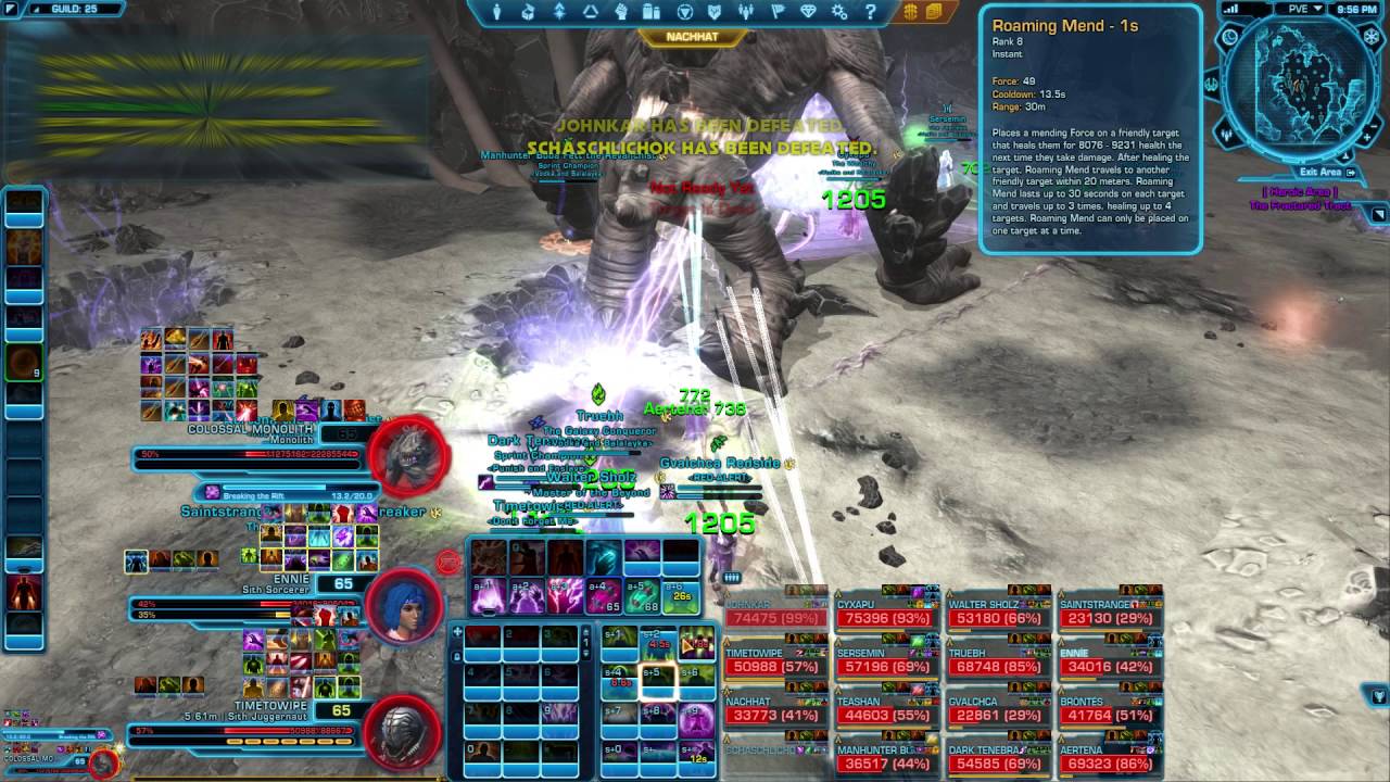 Colossal Monolith 16-man HM with Revive Bug (Ziost Instanced Boss Level ...