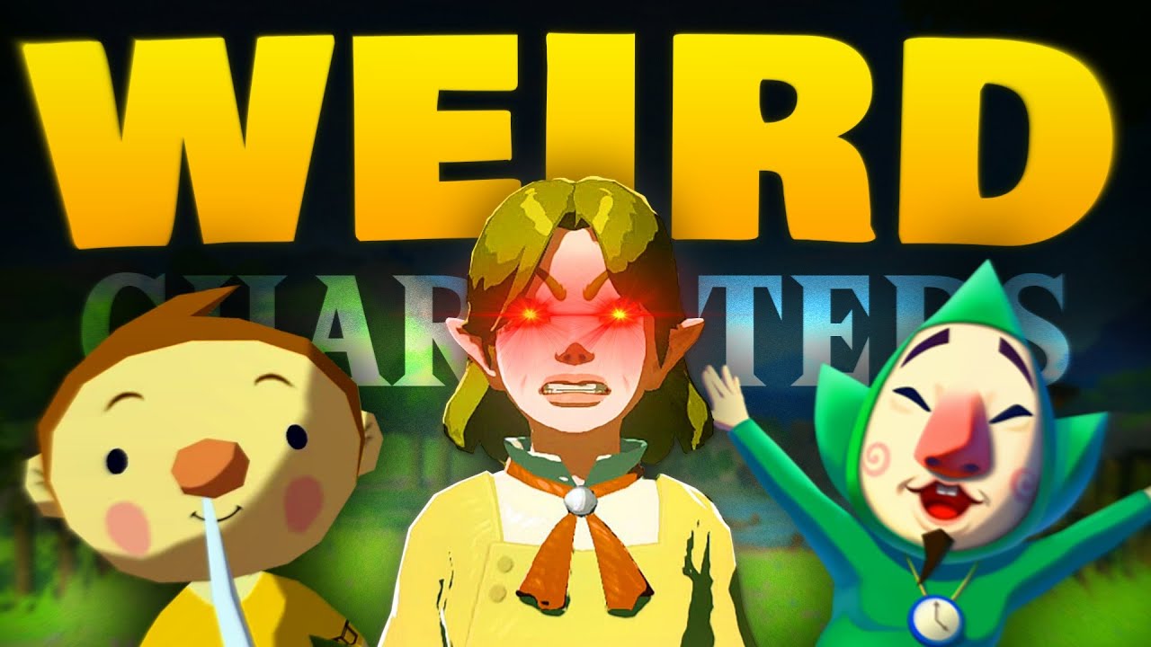 The Legend of Zelda's Most WEIRD Characters! - YouTube