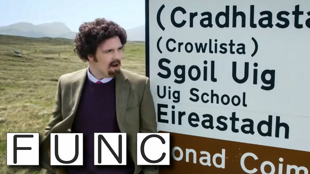 Controversial Campbell - Gay-lick Road Signs | FUNC | BBC ALBA - YouTube