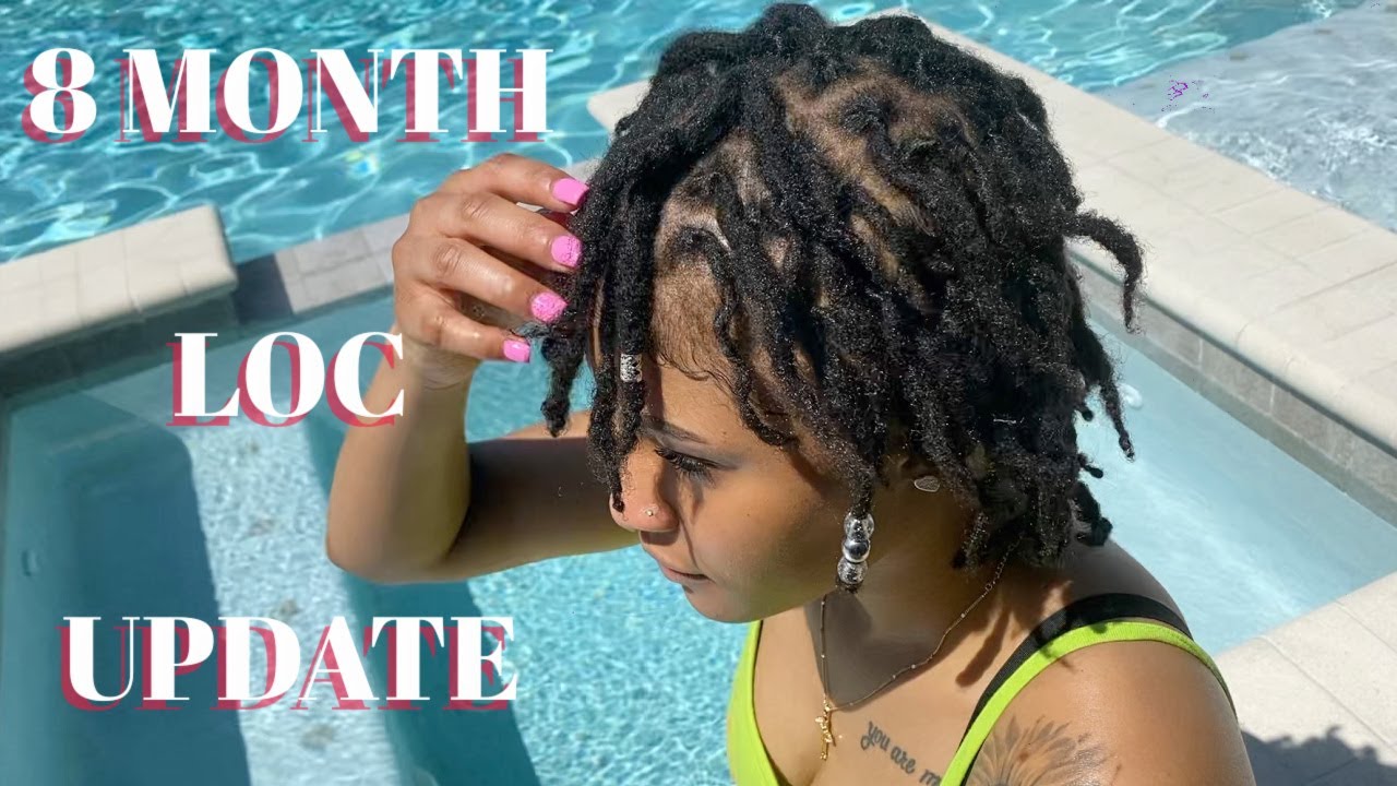 8 MONTH LOC UPDATE | STARTER LOCS!!! #LocJourney #LocUpdate # ...