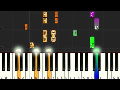 Once Upon A Dream - Slow Piano Tutorial