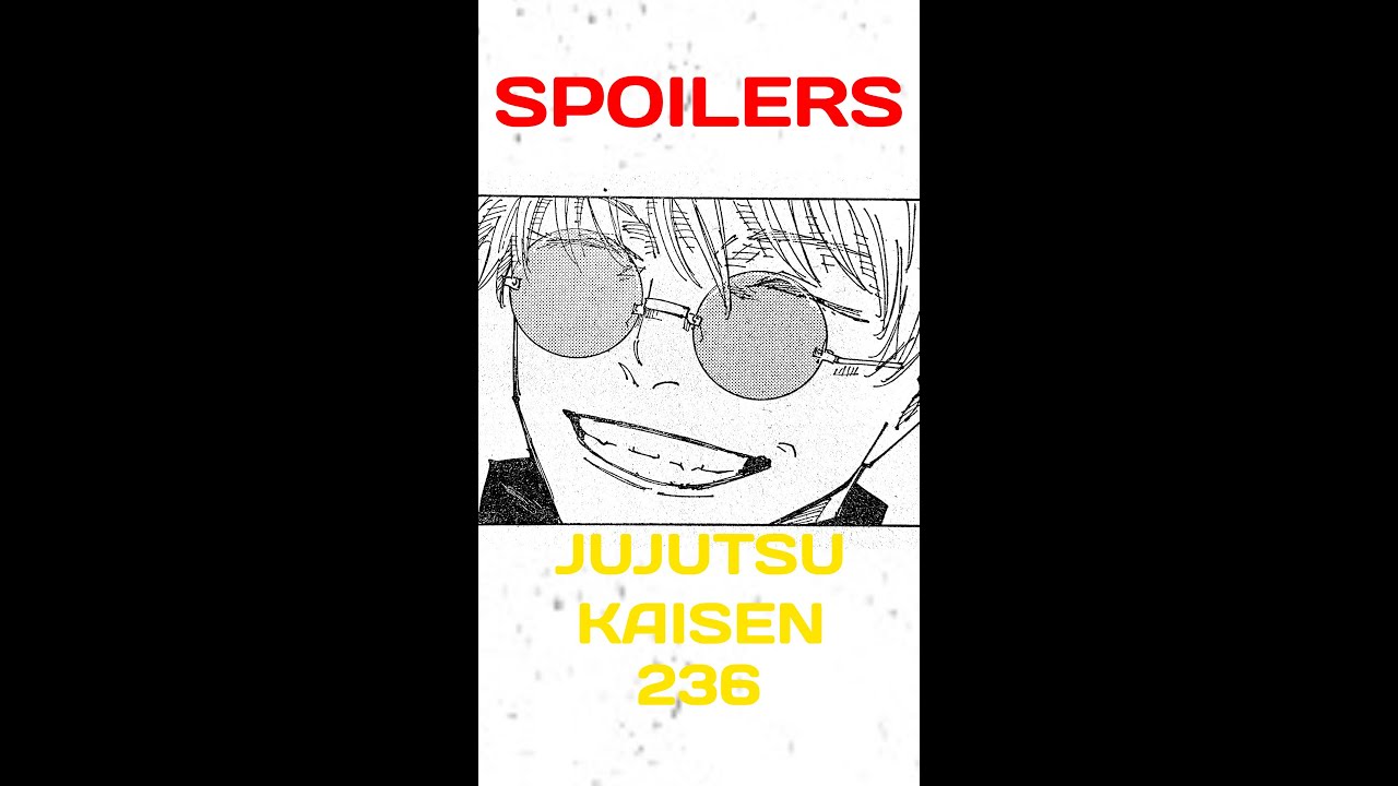 🔴 ADEUS GOJO? SPOILERS CAP. 236 - YouTube