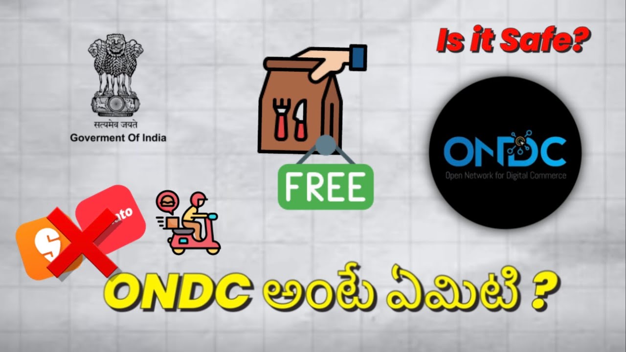 What is ONDC? || ONDC ante enti? | How to use ONDC? is it safe? #ondc # ...