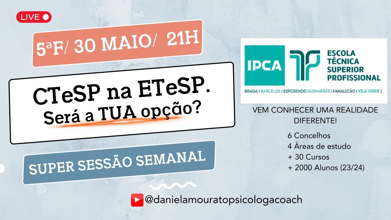 CTeSP na Escola Técnica Superior Profissional do IPCA. Será a tua opção ...