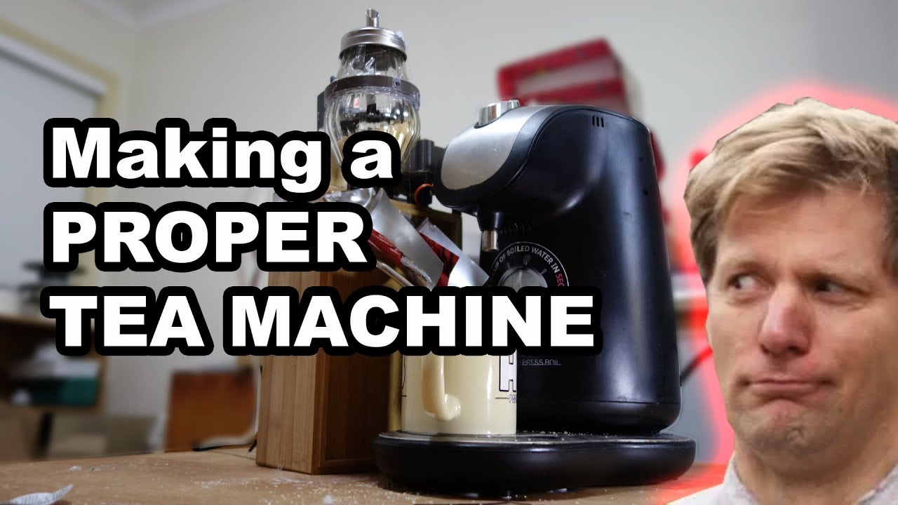 I try to show Colin Furze how to make a PROPER TEA MACHINE! - YouTube