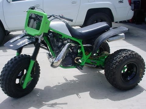 Yamaha TRI Z 250 and Honda 350X REVIEW BUILD WALK AROUND PART 1 - YouTube