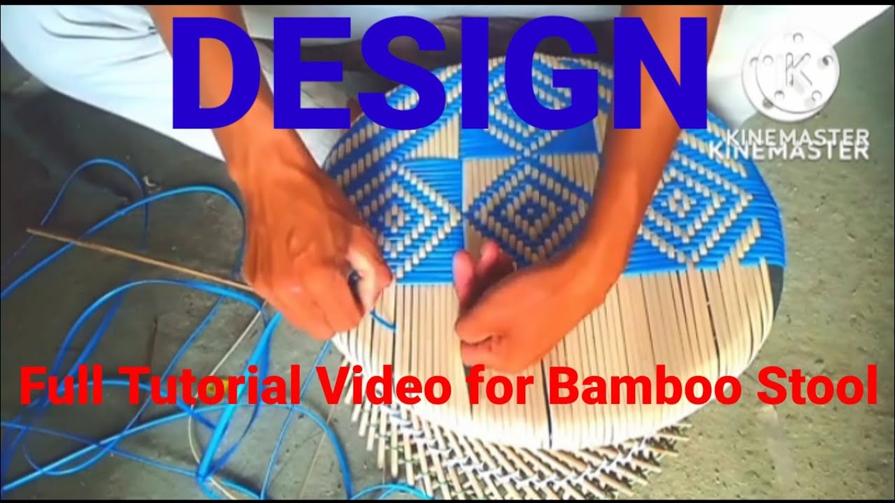 Full tutorial video ,Bamboo stool ️ @Katem1k - YouTube