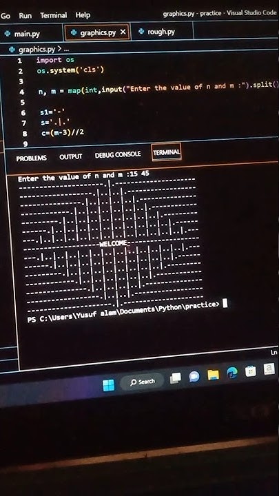 draw this beautiful shape in python #shorts # - YouTube