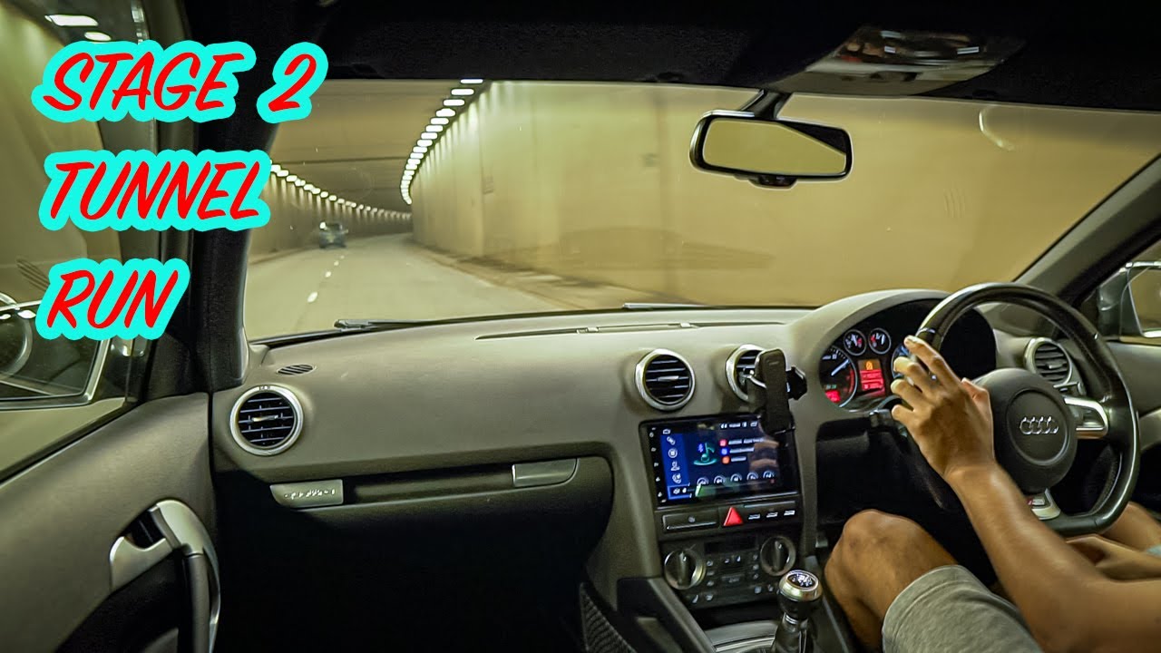 Audi S3 8P Stage 2 Exhaust Sound | Tunnel Run | Cobra Back Box - YouTube