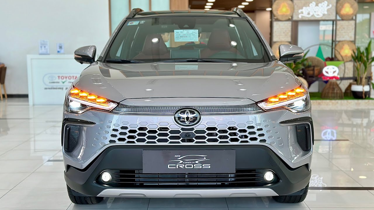 New Toyota COROLLA CROSS ( 2025 ) - 1.8V LUXURY SUV | New Color - YouTube