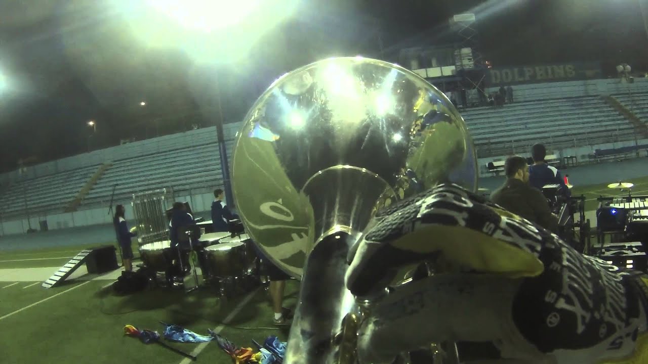 Pali high marching band 2015 mellophone cam "Bernstein Mass" - YouTube