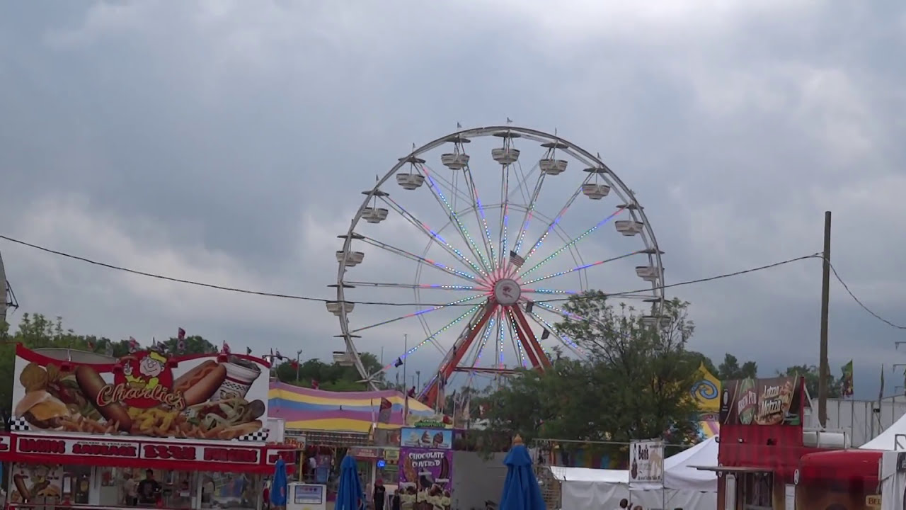 🎡🌭Giant Wheel at 2015 Dane County Fair - YouTube