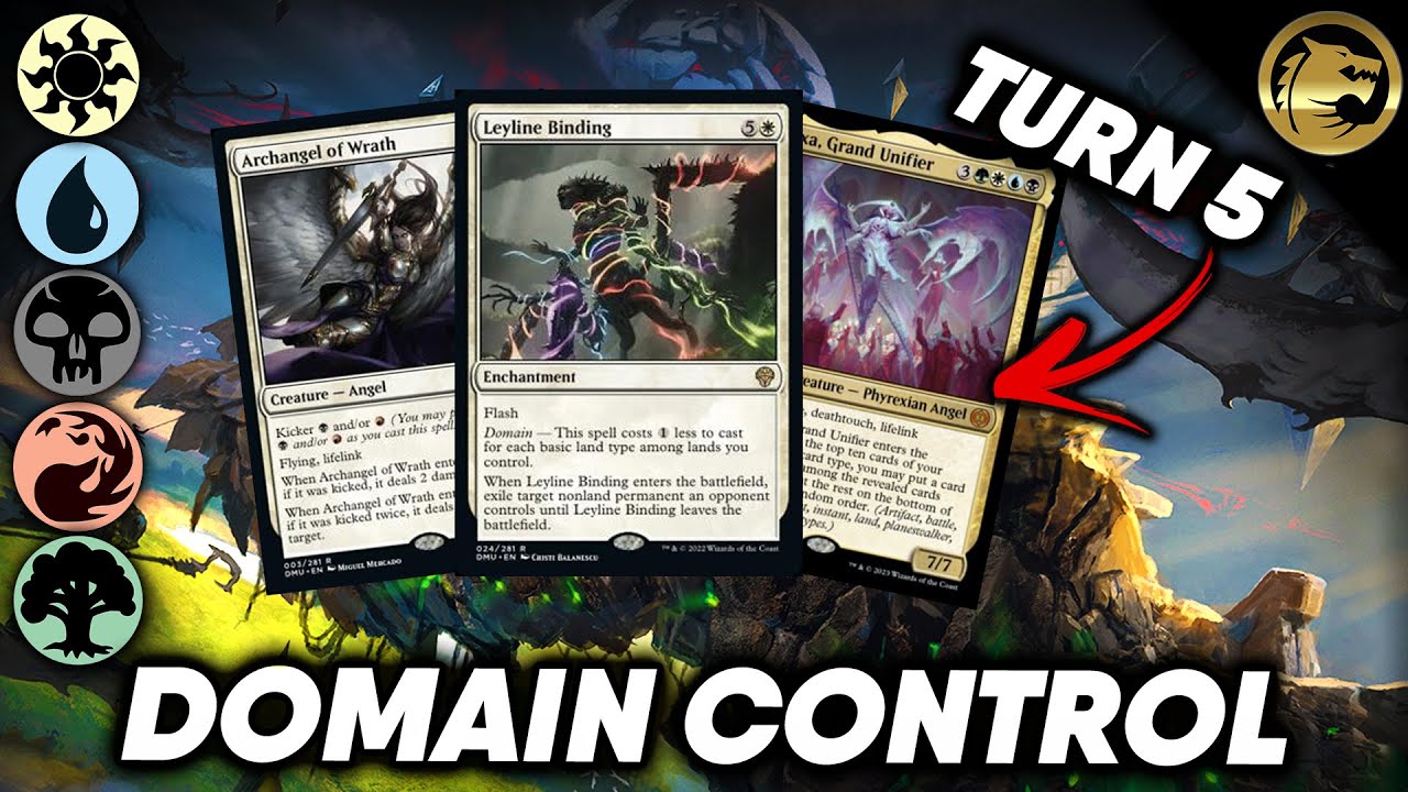 ☀💧💀🔥🌳 TURN 5 ATRAXA! 5 Color Domain | MTG Arena | Standard Deck - YouTube