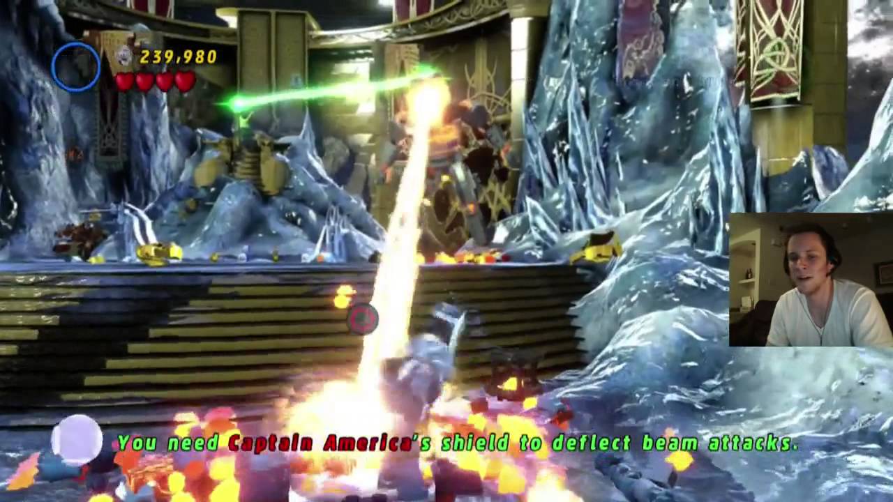 LEGO Marvel: Thor Vs Loki! Wolverine Steals the Tesseract!? - YouTube