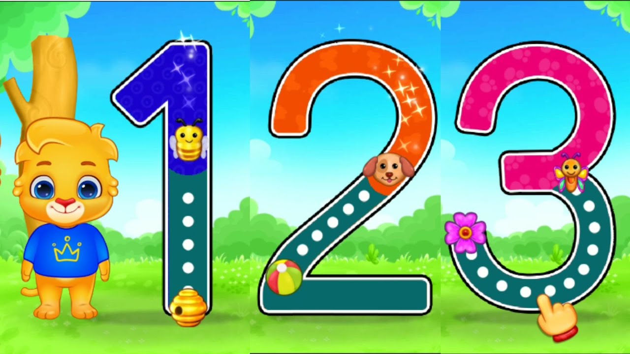 How to Write Numbers for Children - Teaching Writing 123 for Preschool ...