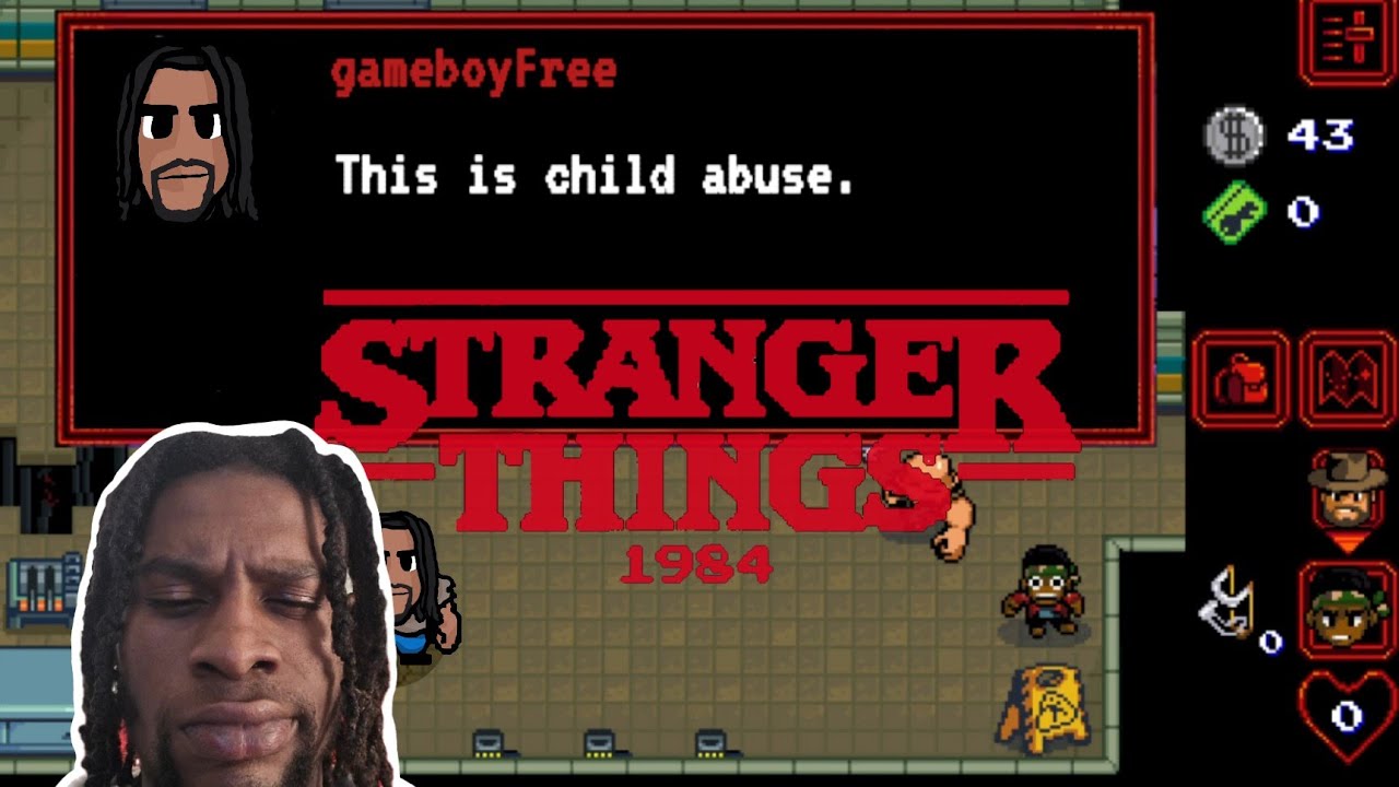 THAT REAL BELT TO AHH!! | STRANGER THINGS: 1984 [01] - YouTube