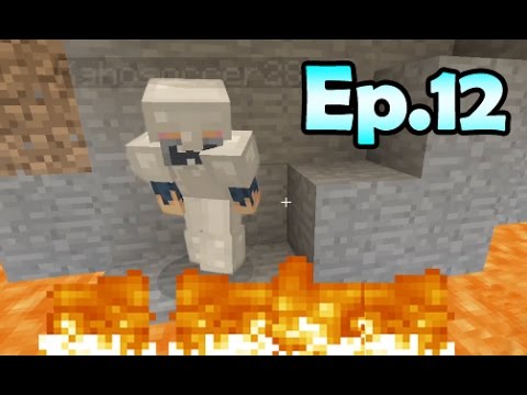 Minecraft Survival - Mining Gone Wrong! [12] - YouTube