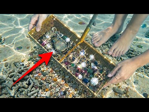 24h Finding Secret Ocean Treasures: Uncovering Luxury Watch & Giant Diamonds! ⌚💎