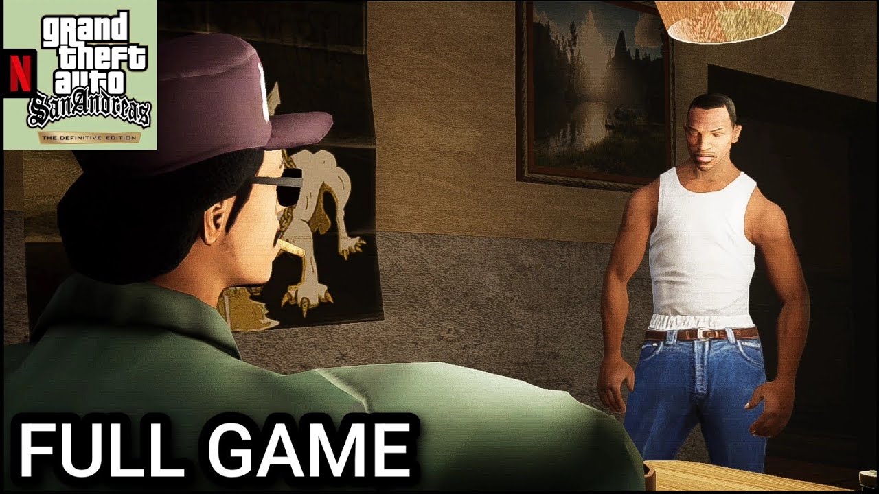 Gta san andreas definitive edition Netflix (Full Game) - YouTube