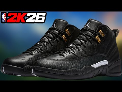 NBA 2k26 Shoe Creator- Air Jordan 12 Retro “The Master” - YouTube