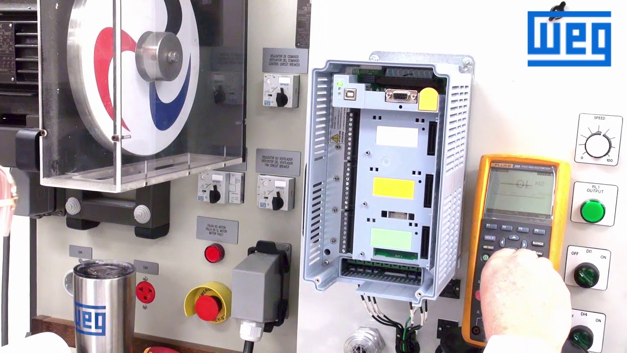 Testing your CFW11 frequency drive - YouTube