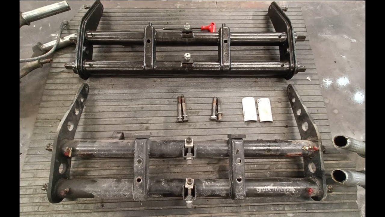 VW aircooled classic Beetle suspension beam installation - YouTube
