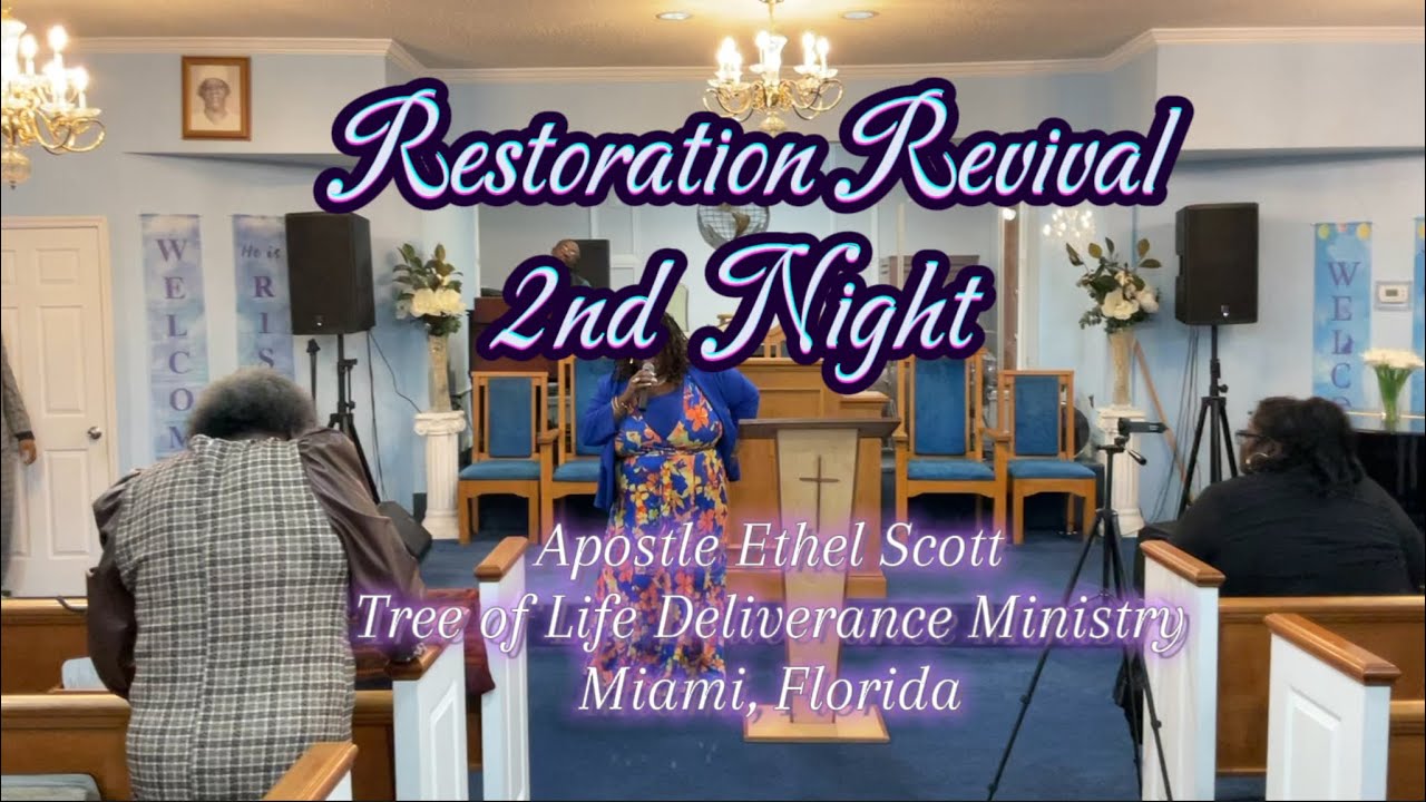 “We Walk in Health, Wealth & Success” - Apostle Ethel Scott - Tree of ...