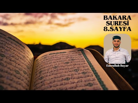 Bakara Suresi 8. Sayfa | Yavaş Okuyuş