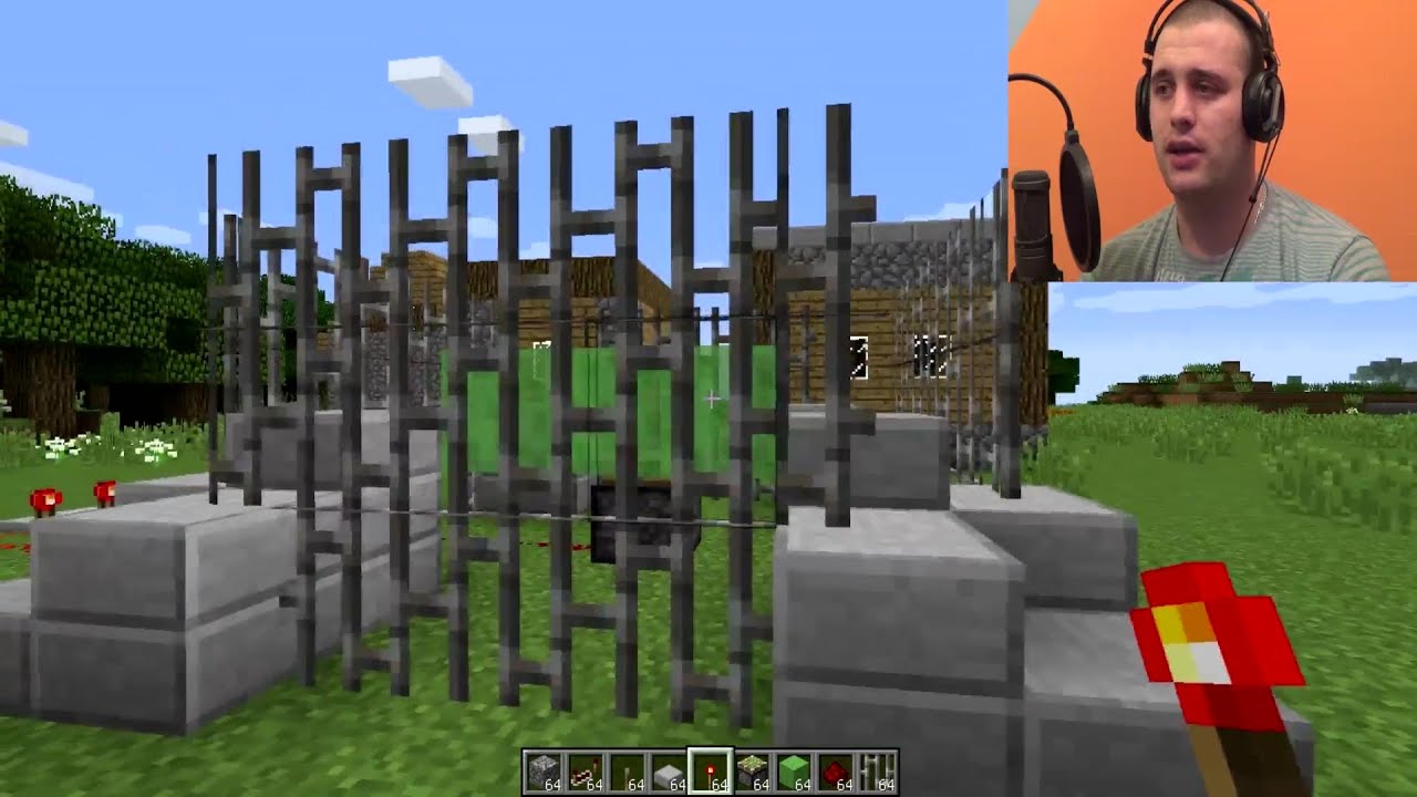 Trambolina od slime blokova! Minecraft Tutorijal! [Srpski Gameplay ...