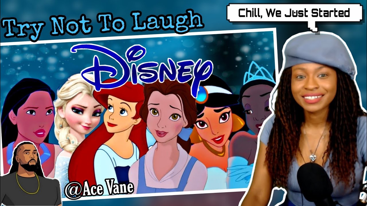 Try Not to Laugh 3 : Disney Compilation | Reaction @Ace Vane - YouTube