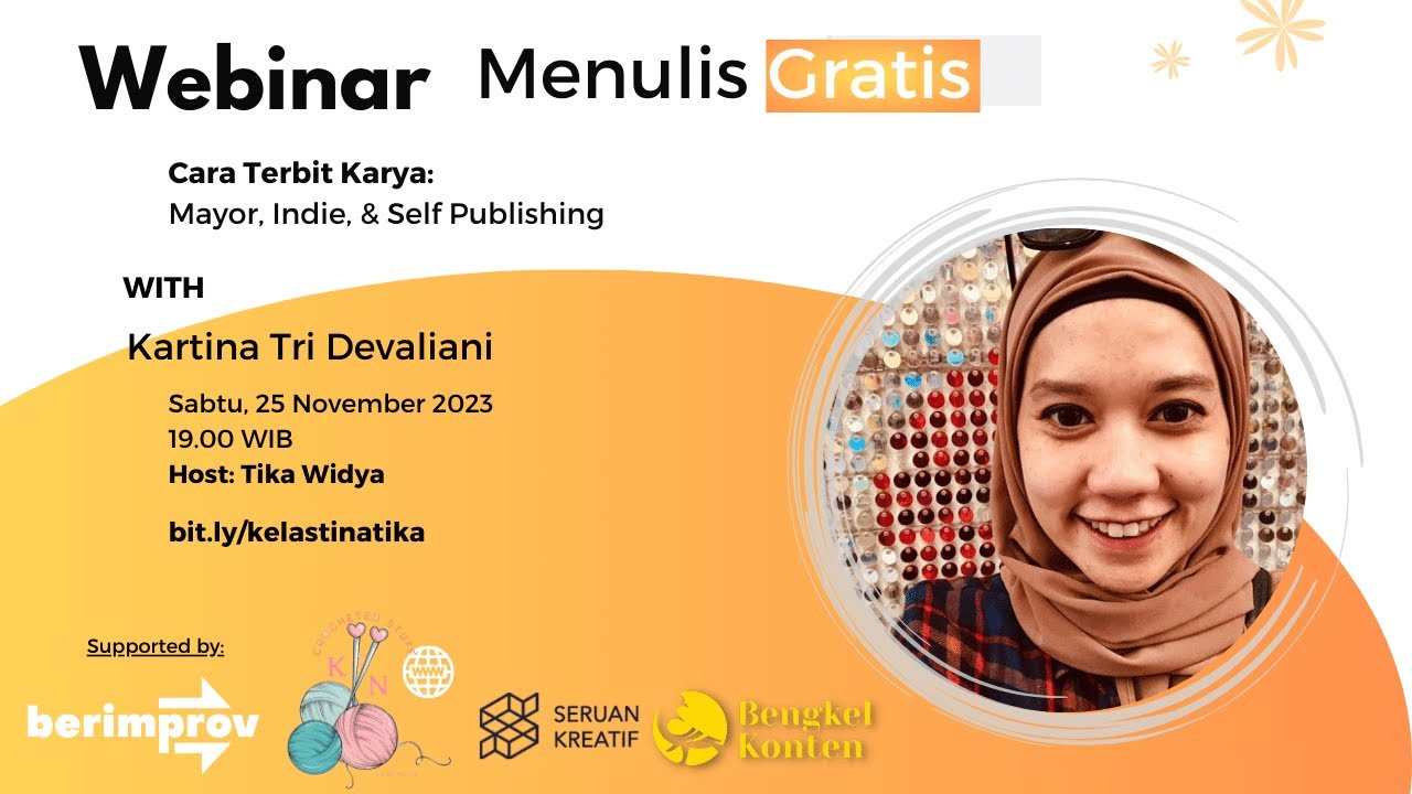Cara Terbit Karya: Mayor, Indie, & Self Publishing, Webinar menulis ...