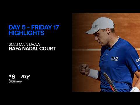 Highlights | Main Draw DAY 5 | Medjedovic vs Borges | Barcelona Open Banc Sabadell 2026