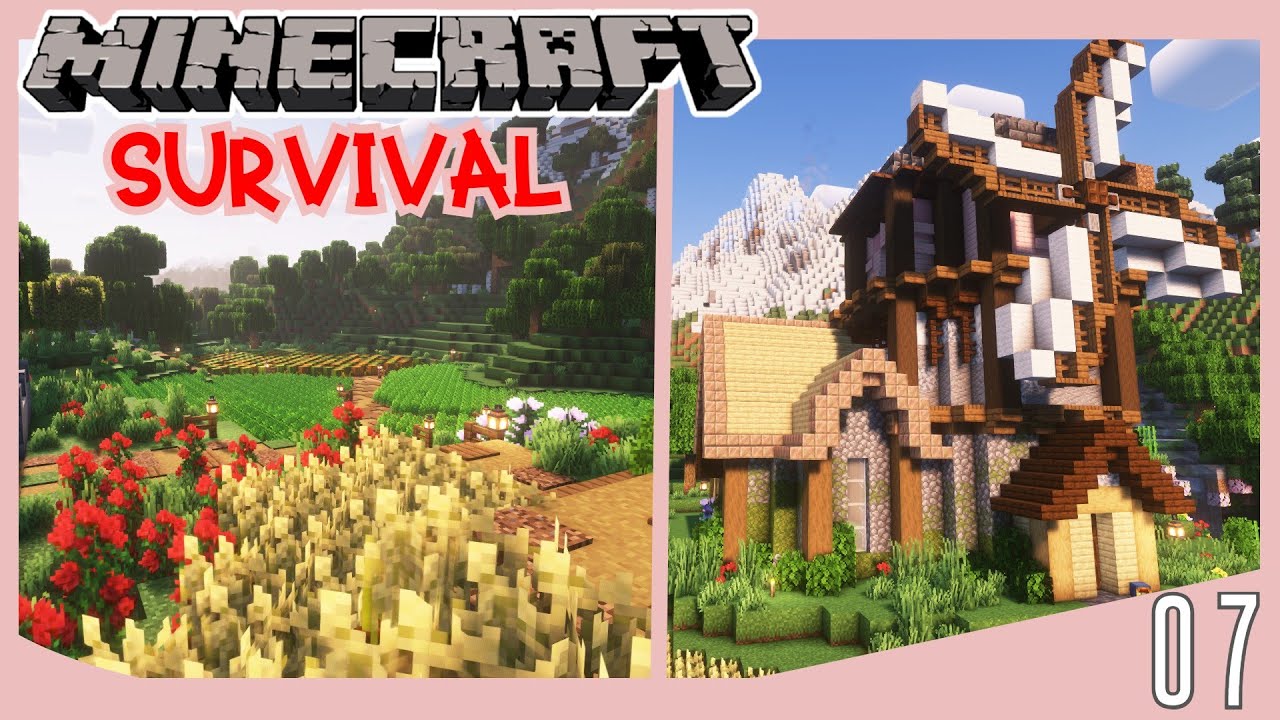 Creating a MASSIVE FARMING DISTRICT | Minecraft 1.20 Survival Let's ...