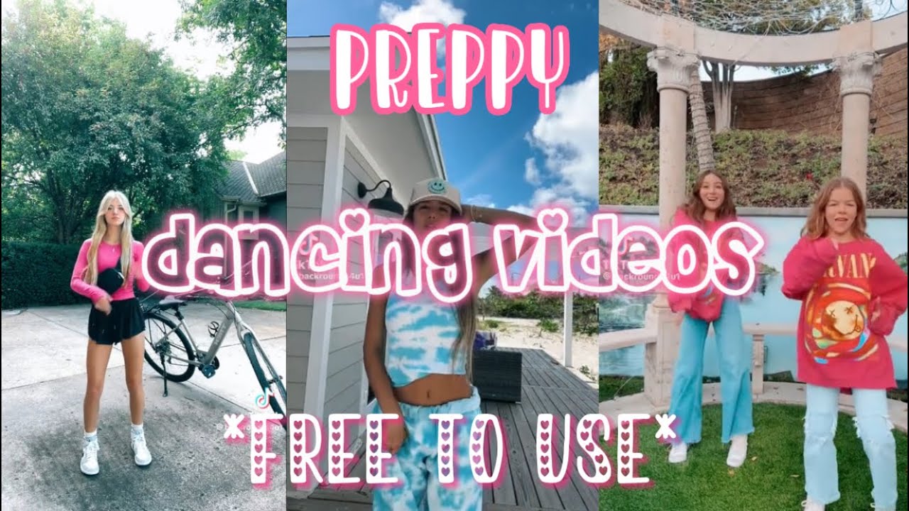 preppy dancing videos! | tiktok compilation | 🫶🏽🩷🌴🛍️💅☀️ | lygsm! | # ...