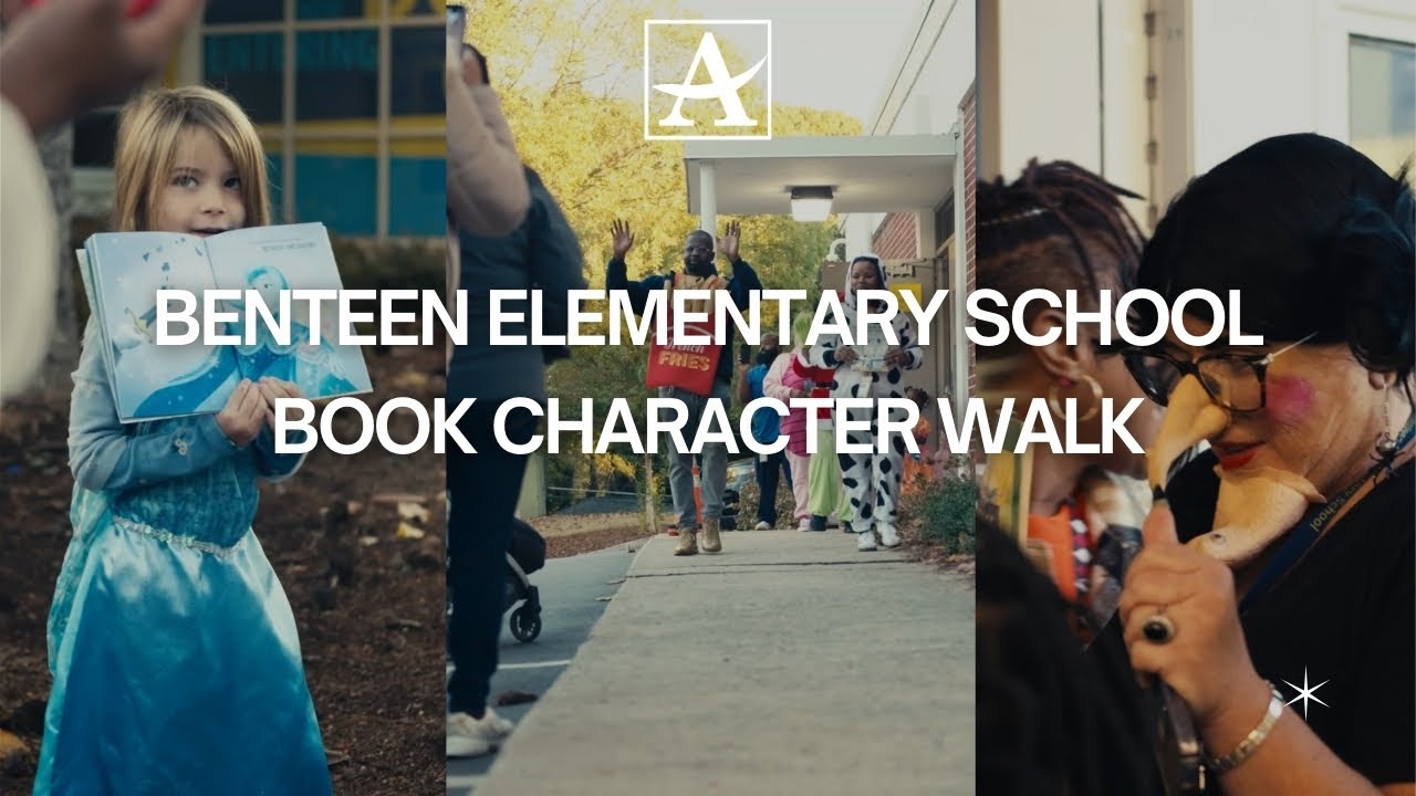 Benteen Elementary School - Book Character Parade - YouTube