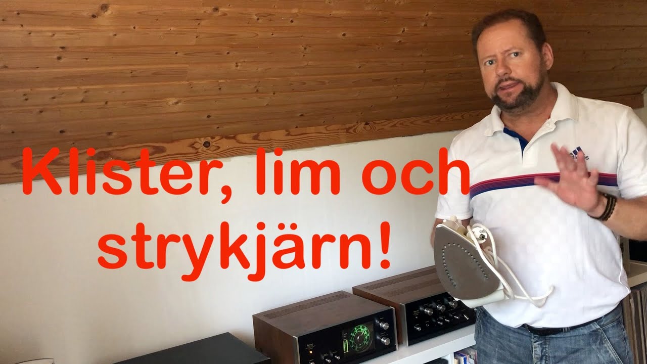 Klister, lim och strykjärn! - YouTube