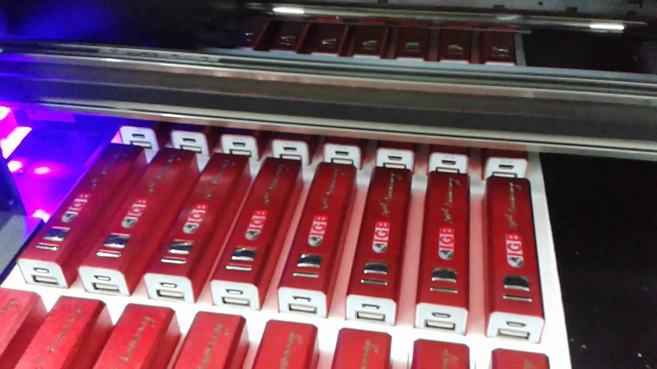 Power bank printing - YouTube